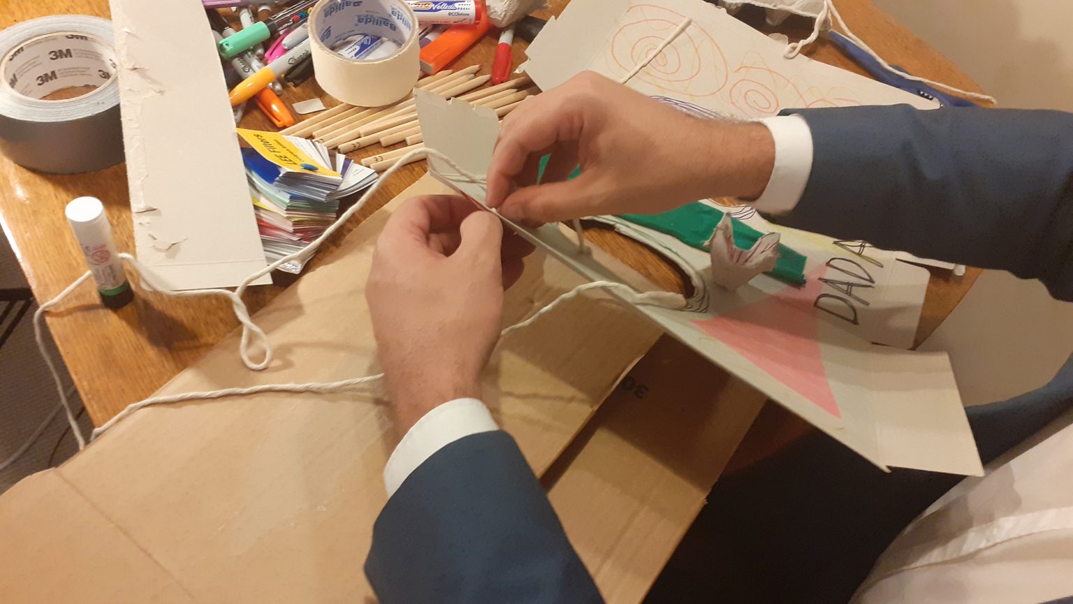 How to make your own Dada Mask – Digital Dada Digidol